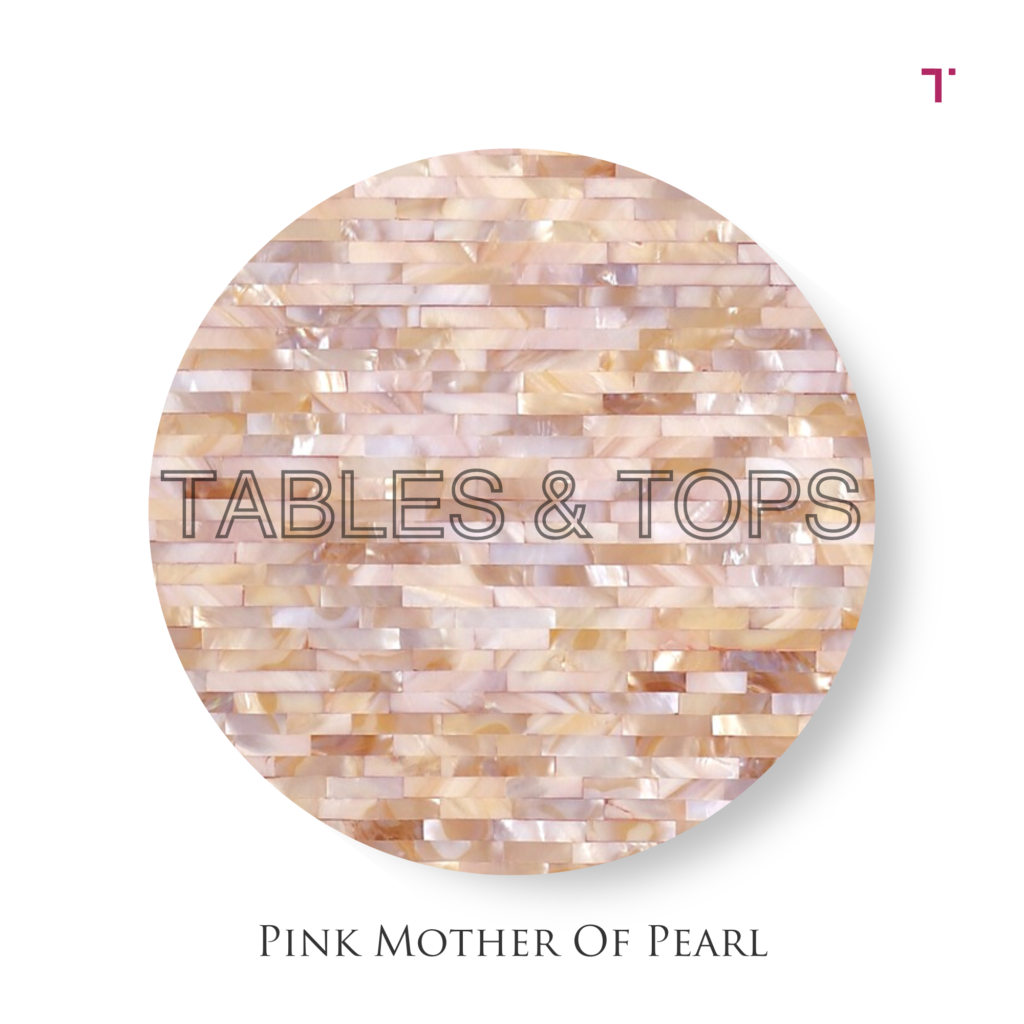 Pink MOP Table Top – TABLE WALA